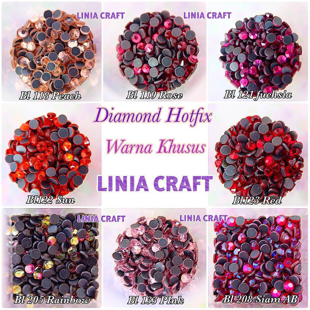 Jual Diamond hotfix warna khusus ss10 (2,8mm) | Shopee Indonesia