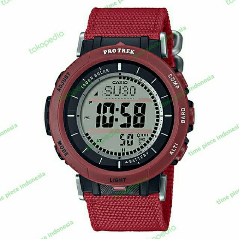 Jual CASIO PROTREK PRG-30B-4DR / PROTREK PRG30B-4 ORIGINAL & GARANSI ...