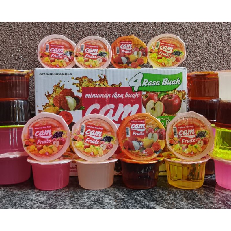 Jual Minuman kemasan mix fruits cam / minuman buah / minuman rasa buah ...