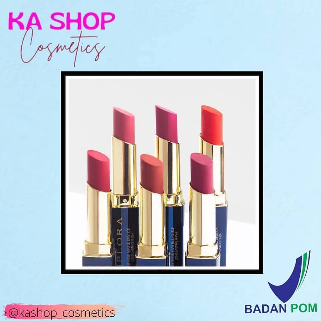 Jual IMPLORA INTENSE MATTE LIPSTIK LONG LASTING FINISH | Shopee Indonesia