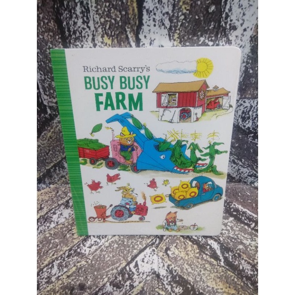 Jual Richard Scarry's Busy Busy Farm | Shopee Indonesia