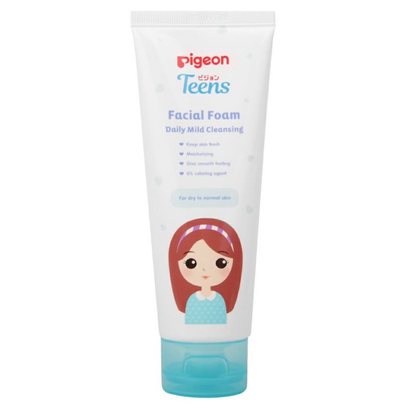 Jual PIGEON Teens Facial Foam - Daily Mild Cleansing (For Normal to Dry ...