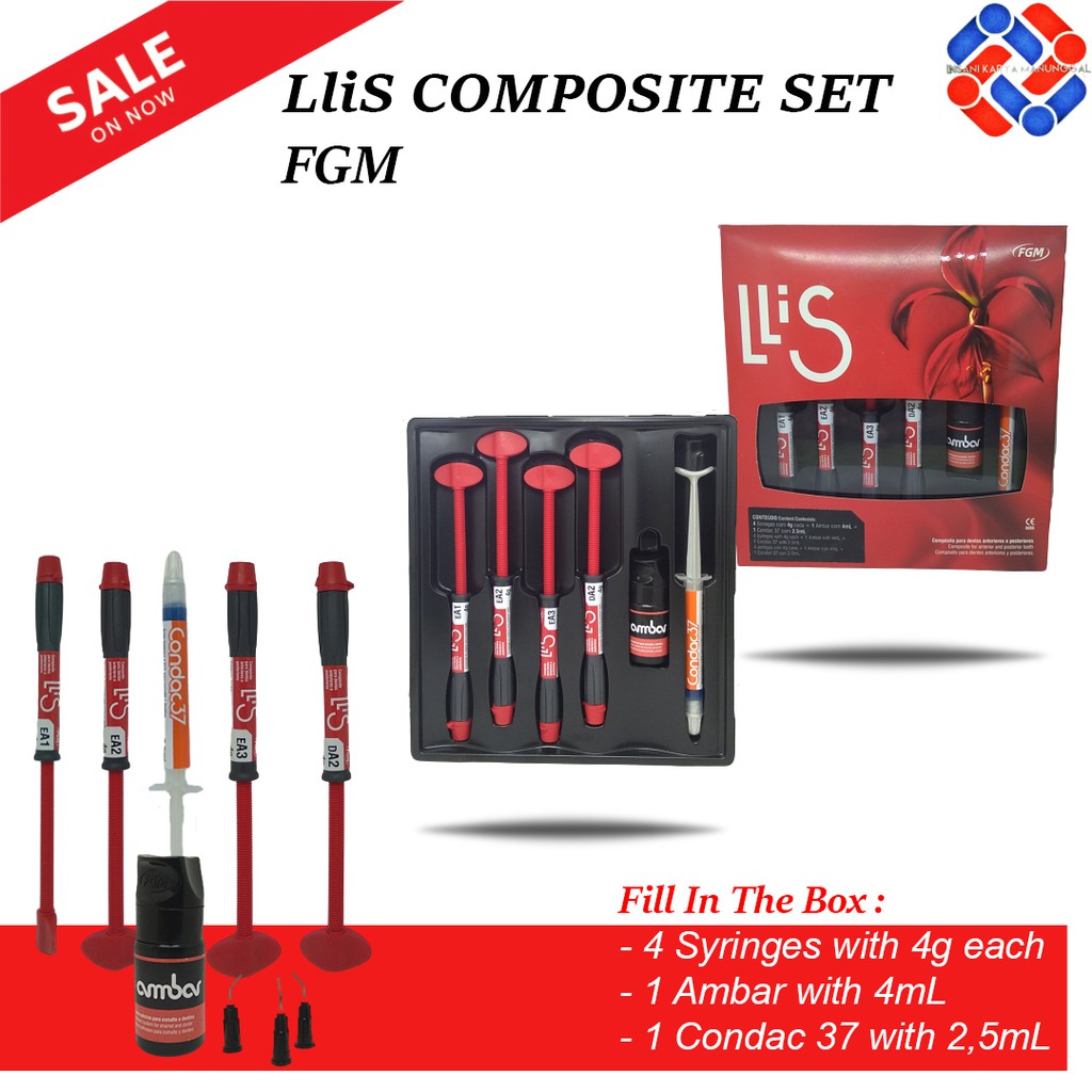 Jual Dental Llis Composite Resin Kit | Shopee Indonesia