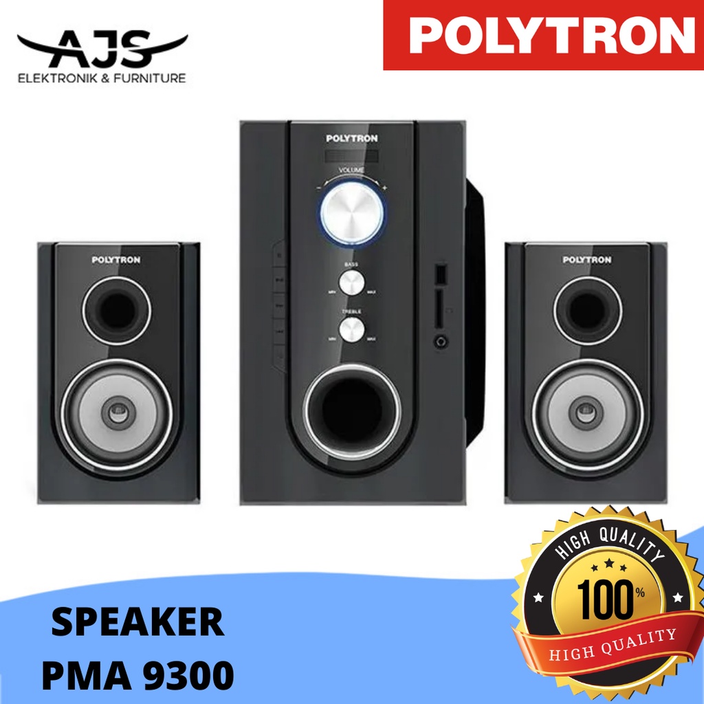 Jual POLYTRON PMA 9300 Speaker Aktif Bluetooth PMA9300 Multimedia Audio ...