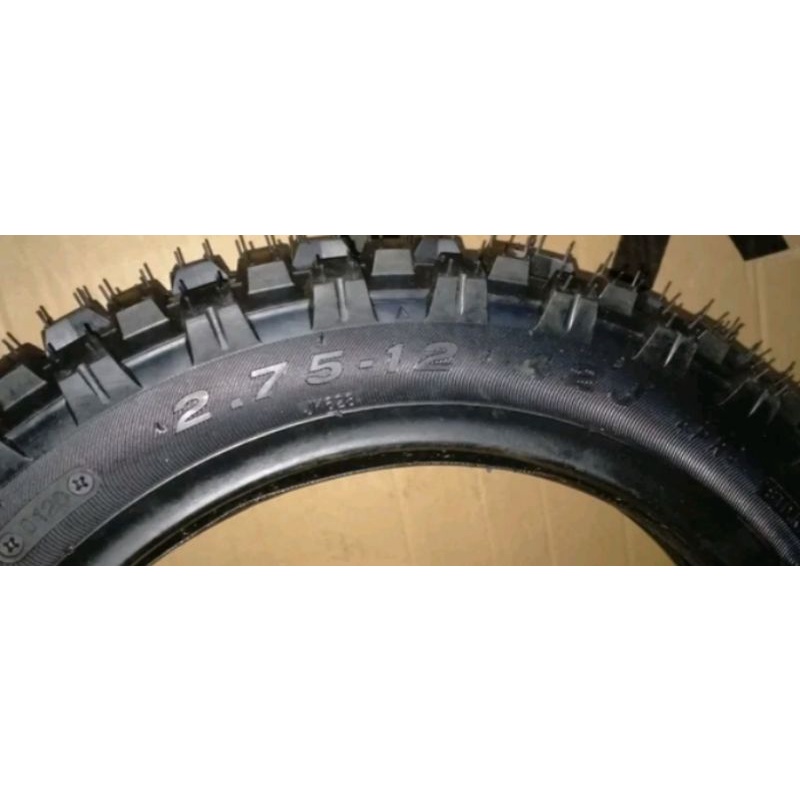 Jual Ban trail luar dan dalam 2.75 - ring 12 - Ban motor cross - Ban ...