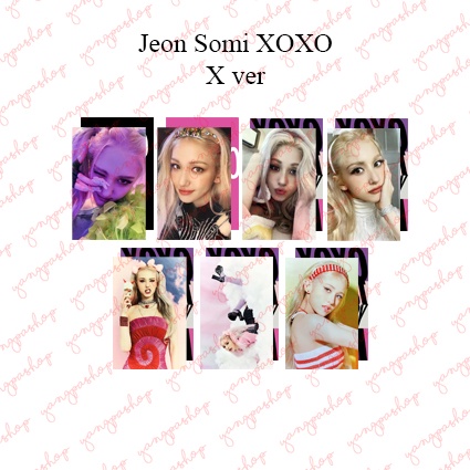 Jual [READY / SET] SOMI XOXO JESO PHOTOCARD FAN MADE UNOFFICIAL JEON ...