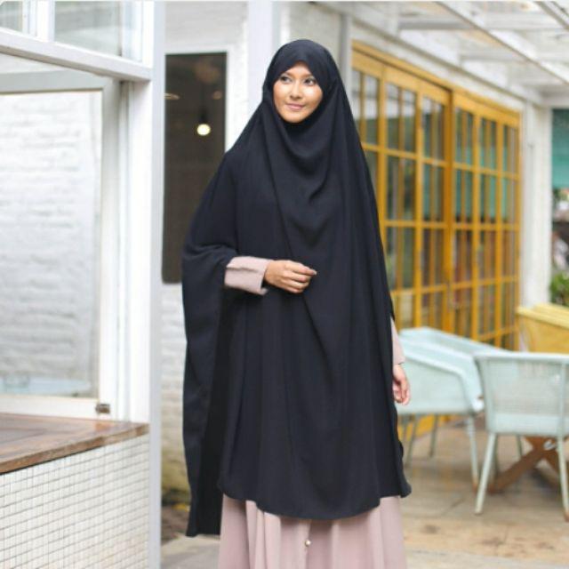Jual Gerai Hawa - french khimar (hanya khimar) | Shopee Indonesia