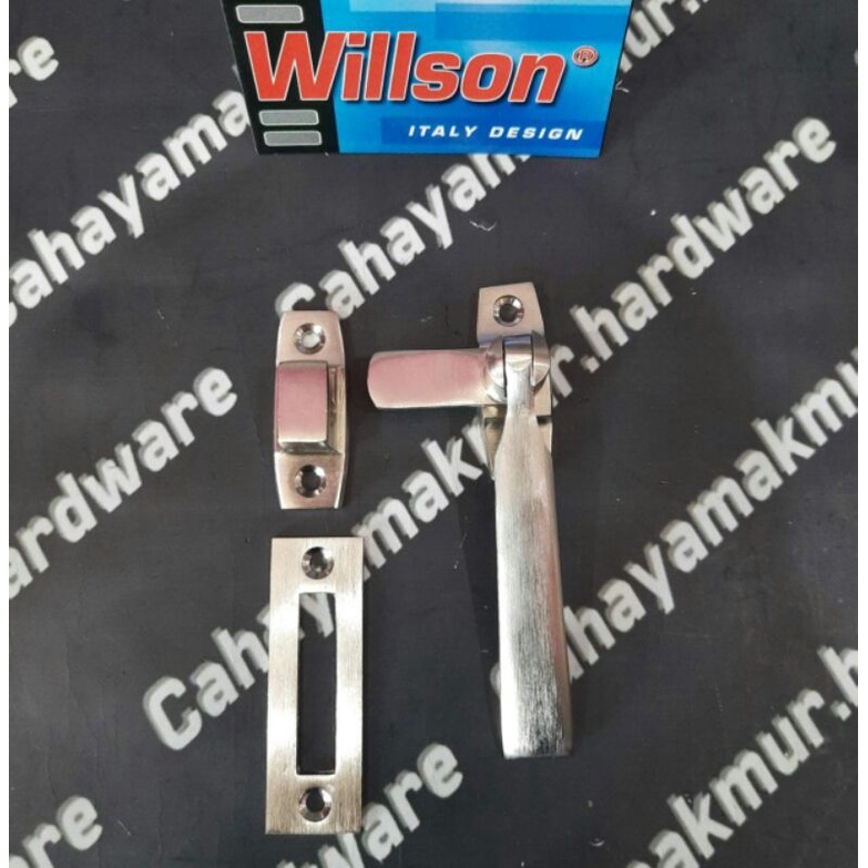 Jual WILLSON RAMBUNCIS KUNINGAN / PENGUNCI JENDELA GX 4018A | Shopee ...