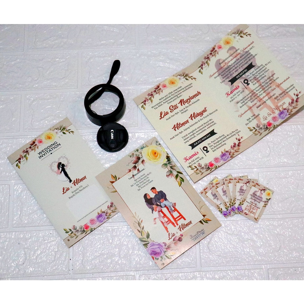 Jual Undangan custom murah | Shopee Indonesia