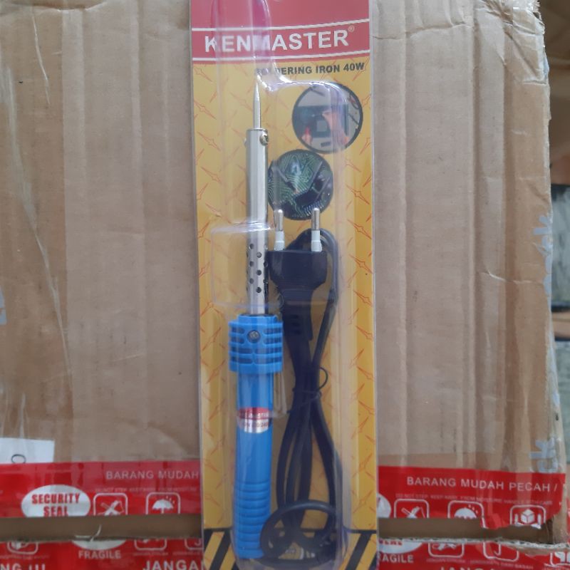 Jual solder KENMASTER 40 WATT soldering iron alat solder 40w | Shopee ...
