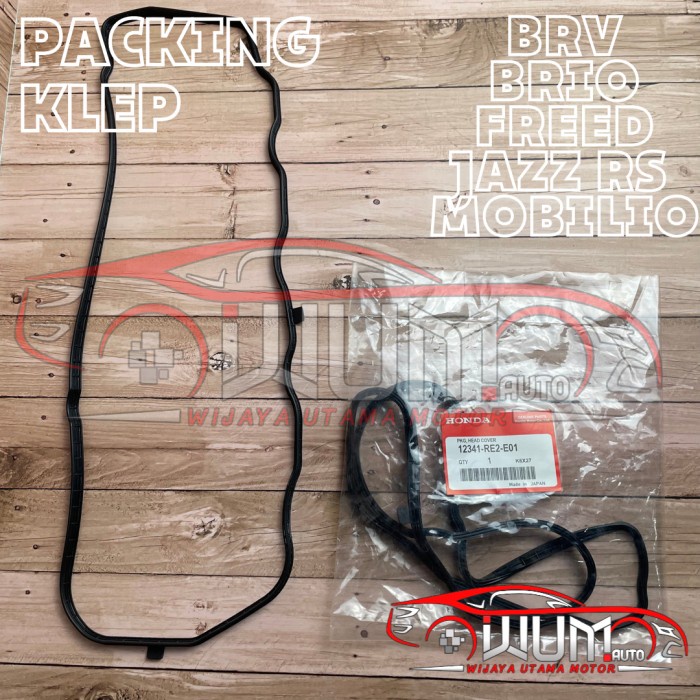 Jual GASKET COVER PACKING KARET TUTUP KLEP BRIO MOBILIO BRV JAZZ RS ...