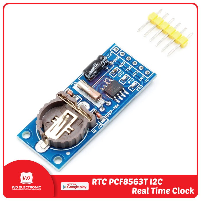 Jual RTC PCF8563T I2C module board | Shopee Indonesia