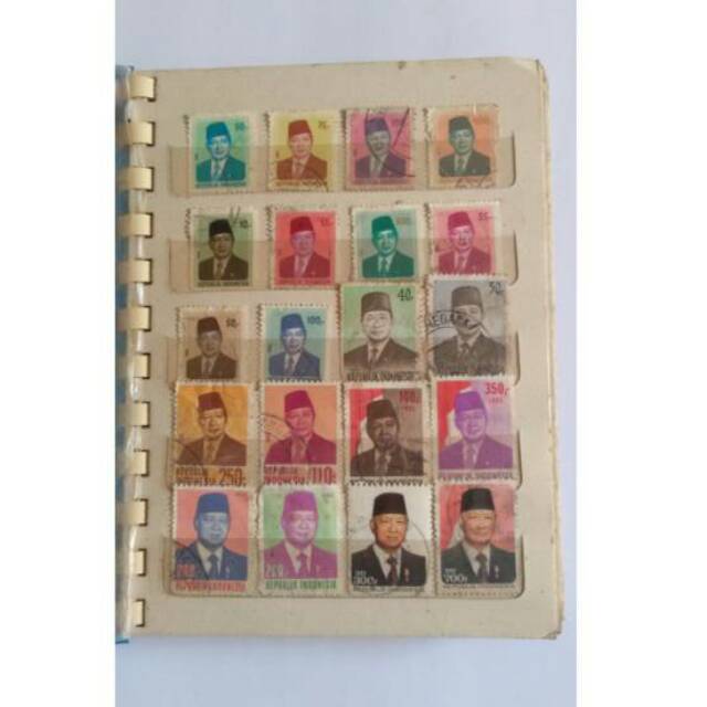 Jual Perangko kuno 1 album (7 halaman bolak balik) realpict | Shopee ...