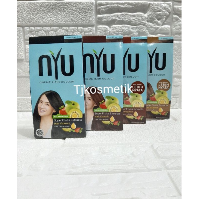 Jual NYU CREME HAIR COLOUR/Cat Rambut Nyu | Shopee Indonesia