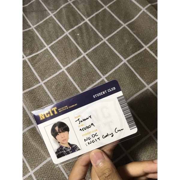 Jual id card student card ncit johnny nct (trade) | Shopee Indonesia