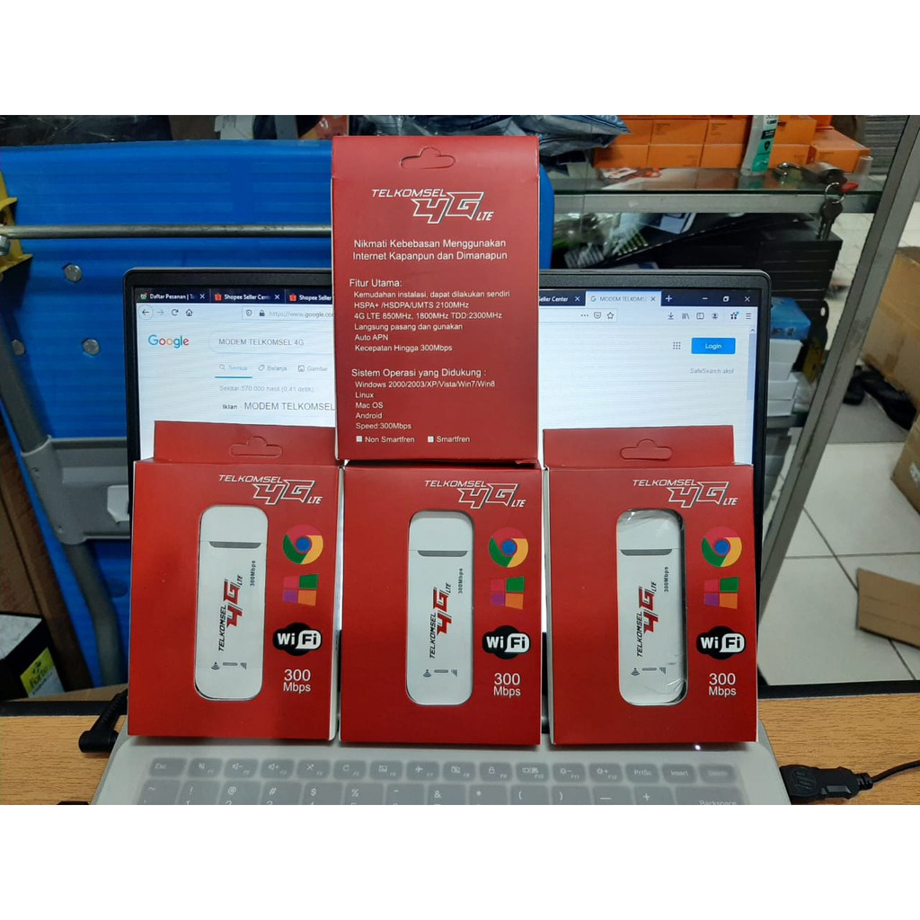Jual USB MODEM WIFI TELKOMSEL SPEED 4G LTE Wi-Fi DONGLE (UNLOCK ...