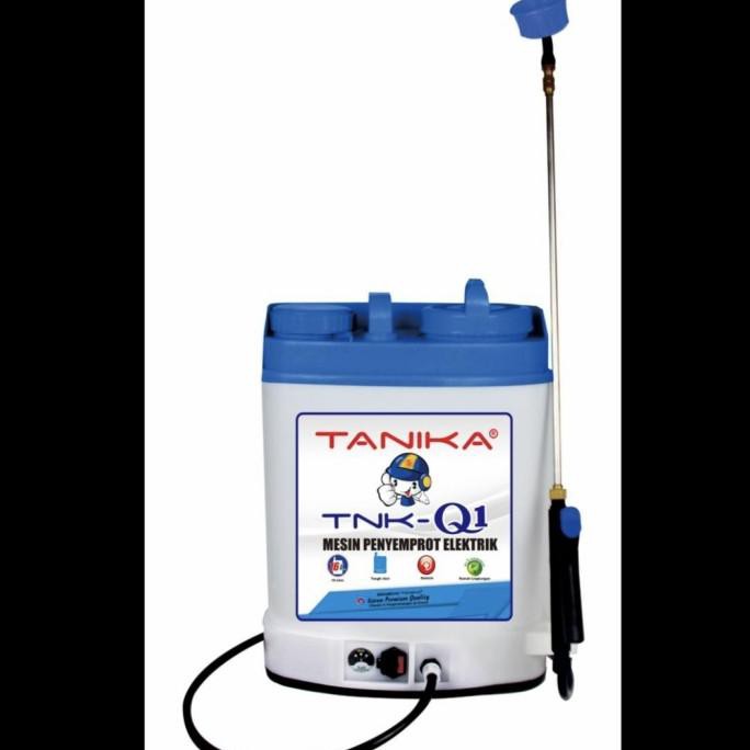Jual Pompa Hama Elektrik TANIKA 16 liter / Knapsack Sprayer / Alat ...