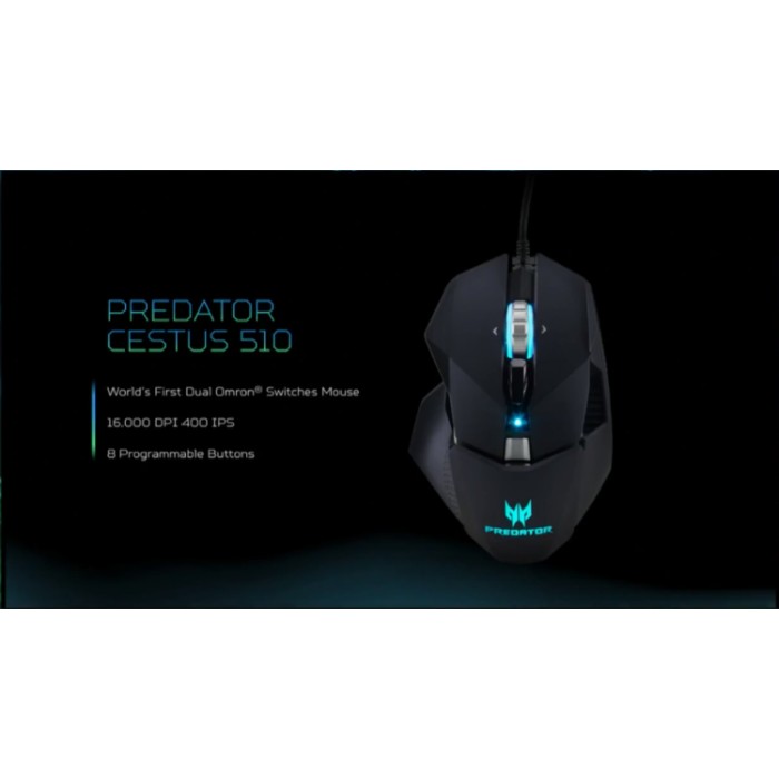 Jual Mouse USB Acer Predator Cestus 510 RGB Gaming " CESTUS 510 ...