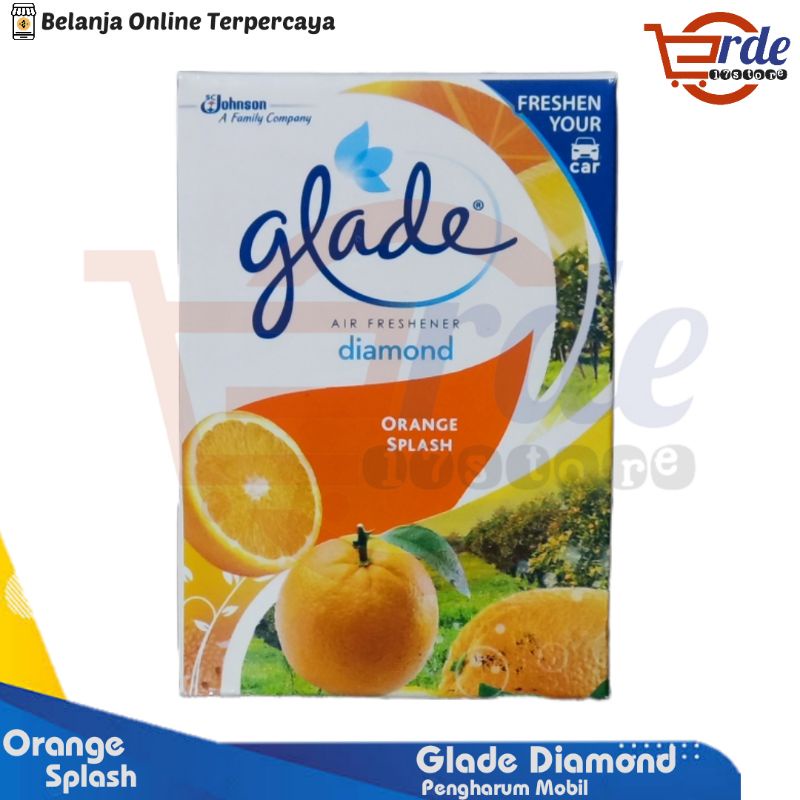 Jual GLADE Diamond Pengharum Mobil 80 ml | Shopee Indonesia
