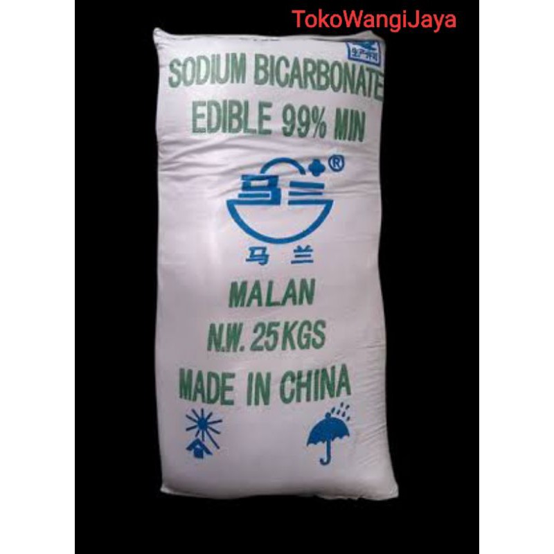 Jual Sodium Bicarbonate Malan 25kg/Soda Kue Malan/Baking Soda | Shopee ...