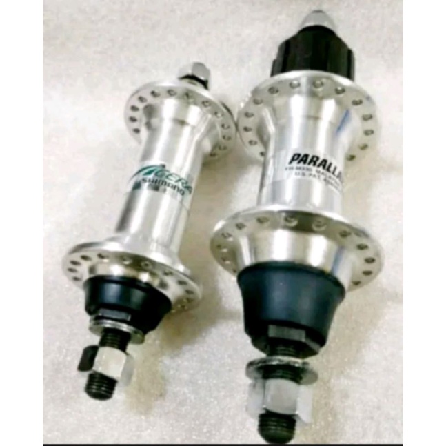 Jual Hub Freehub Shimano PARALLAX 32H M330 7sp Silver | Shopee Indonesia