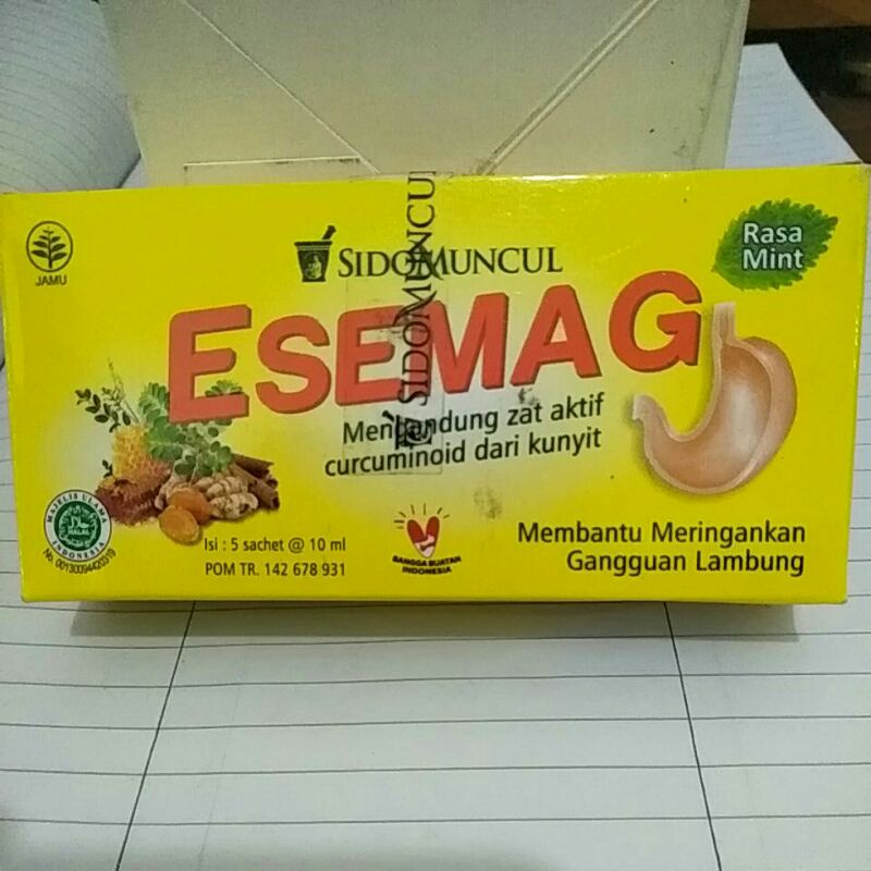 Jual ESEMAG SIDOMUNCUL PER BOX @5 SACHET | Shopee Indonesia