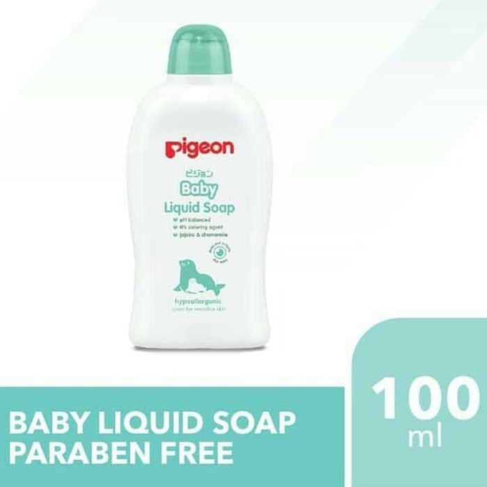 Jual Pigeon Baby Liquid Soap 100ml / 200ml - Sabun Mandi Cair Bayi 100 ...
