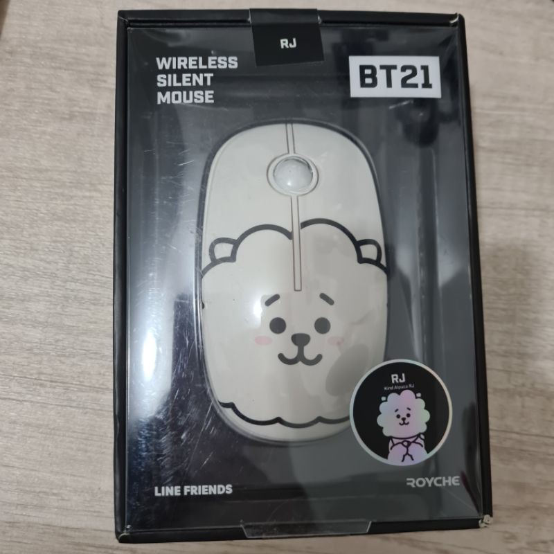 Jual Mouse Royche BT21 RJ Official (Wireless Silent Mouse) | Shopee ...