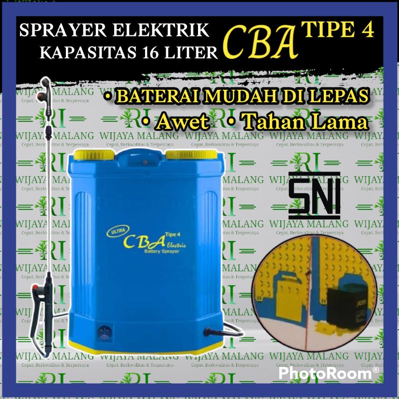 Jual SPRAYER ELEKTRIK CBA / CBA TIPE 3 / CBA TIPE 4 / TENGKI CBA ...