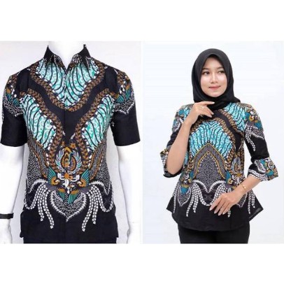 Jual Couple Batik Merak Hijau | Shopee Indonesia