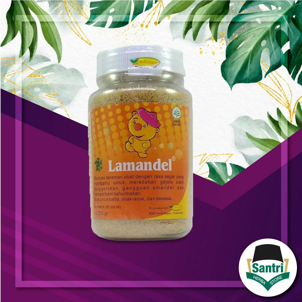 Jual LAMANDEL 200gr Obat Herbal Amandel Original Obat Amandel Anak Dan ...