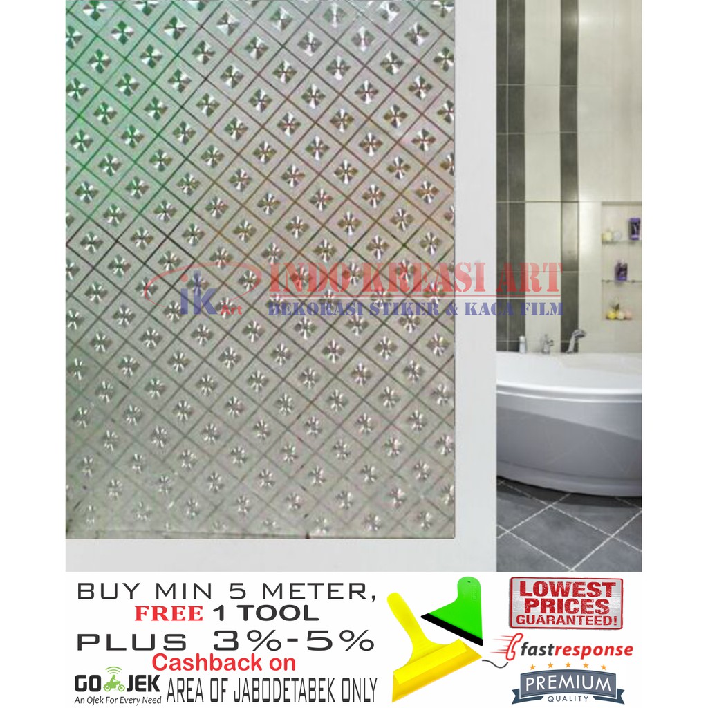 Jual STIKER KACA STICKER KACA MOTIF GLITTER 122 KACA FILM MOTIF PELAPIS ...