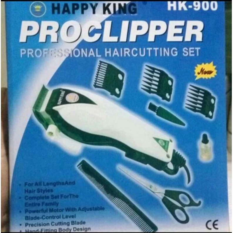 Jual MESIN POTONG RAMBUT HAPPY KING HK900 HAIRCLIPPER ORIGINAL | Shopee ...