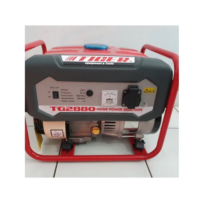 Jual TIGER Genset GENERATOR Bensin 4 TAK 1000 WATT AVR TG 2880 | Shopee Indonesia