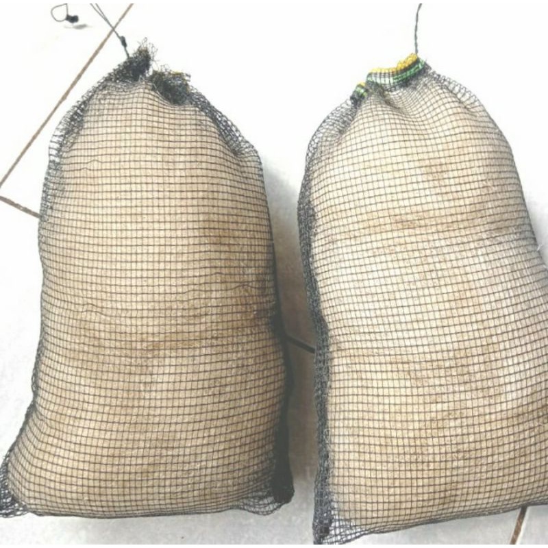 Jual jaring bekas nelayan media filter kolam ikan koi kemasan mini ...