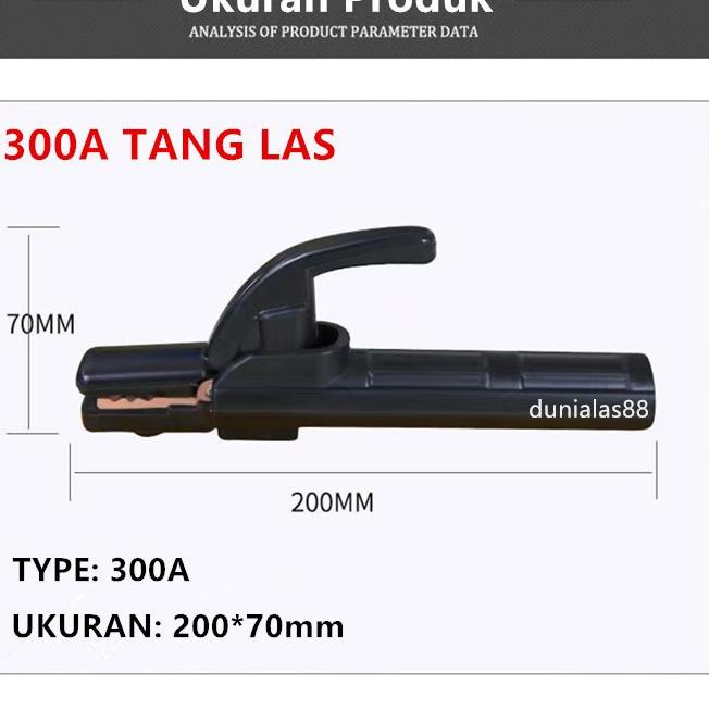 Jual Harga Update 1SET Stang Las / Tang Las 300 A Electrode Holder MMA ...