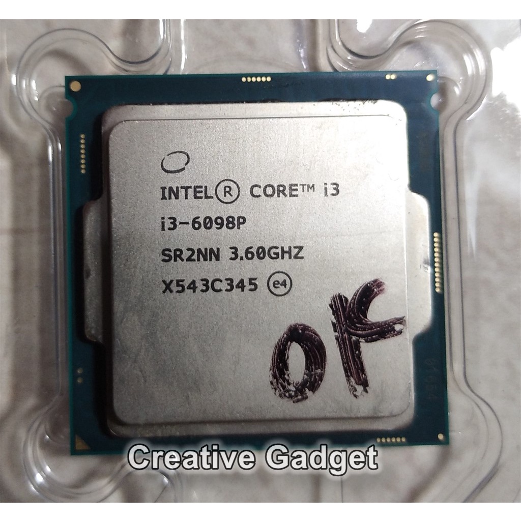 Jual Original Intel Processor Core i3-6098p 3,60 GHz - Socket LGA 1151 ... Jual Original Intel Processor Core i3-6098p 3,60 GHz - Socket LGA 1151 ...