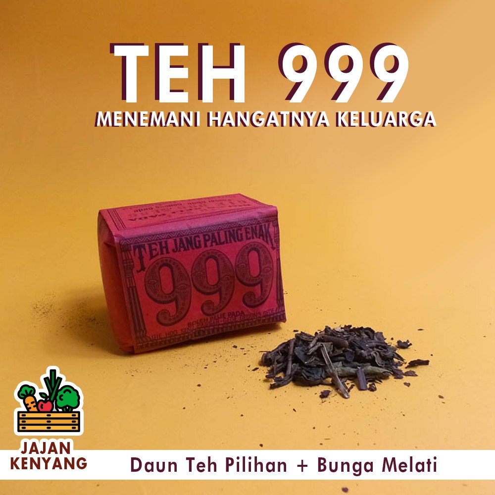 Jual Teh 999 Sembilan Sembilan Sembilan (40gr) | Shopee Indonesia