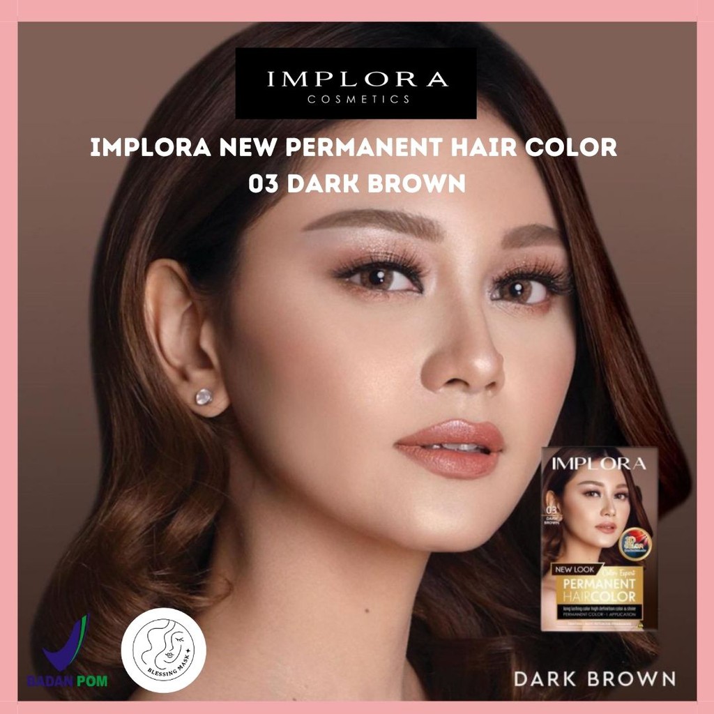 Jual IMPLORA New Permanent Hair Color & Pastel Edition | Pewarna Rambut ...