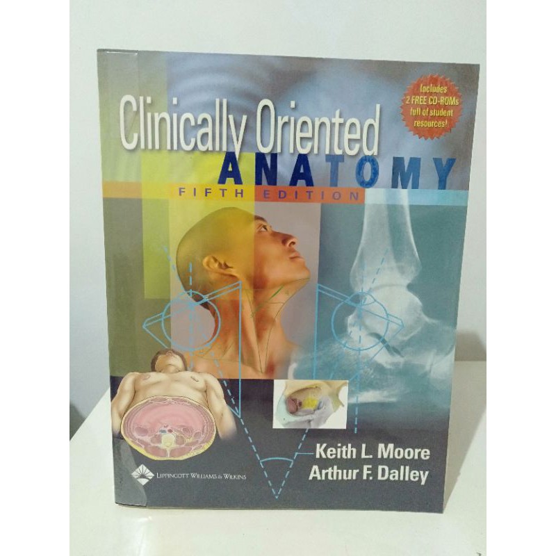 Jual clinically oriented anatomy fifth edition Keith L Moore | Shopee ...