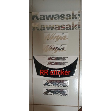 Jual Sticker/striping Ninja RR ( tulisan Ninja kecil ) | Shopee Indonesia
