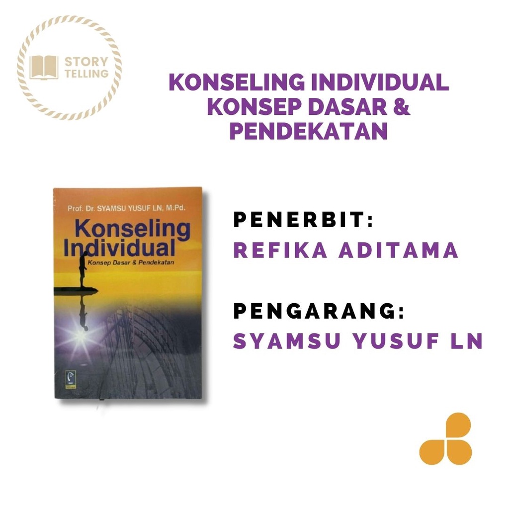 Jual Buku KONSELING INDIVIDUAL konsep Dasar & Pendekatan, By - Prof. Dr ...