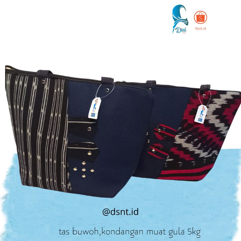Jual TAS TENUN TROSO/TAS BUWOH/TAS JINJING BESAR 38x12x30 cm | Shopee ...