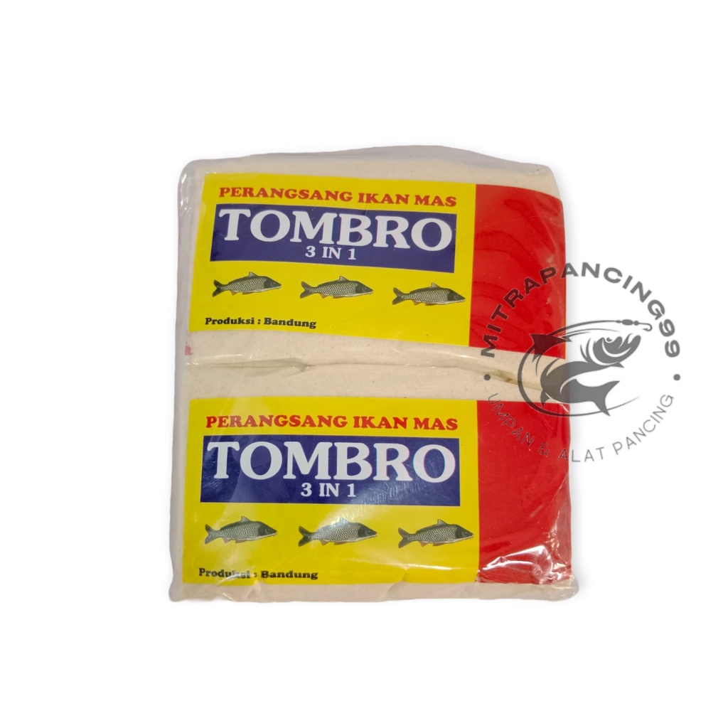 Jual Umpan Pancing Tombro 3 in 1 - Umpan Ikan Mas Per Pack (isi 10 ...