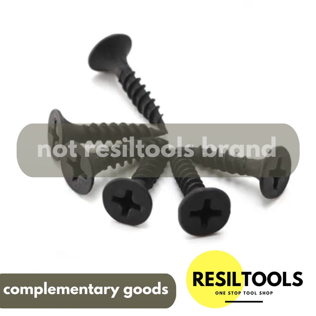 Jual Skrup gypsum Hitam 6 x 1 Inch Screw Sekrup Zolo Pasang Gypsum Rak | Shopee Indonesia