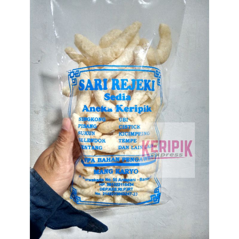 Jual Kerupuk Batagor Kering Sari Rejeki Mang Karyo Bandung | Shopee ...