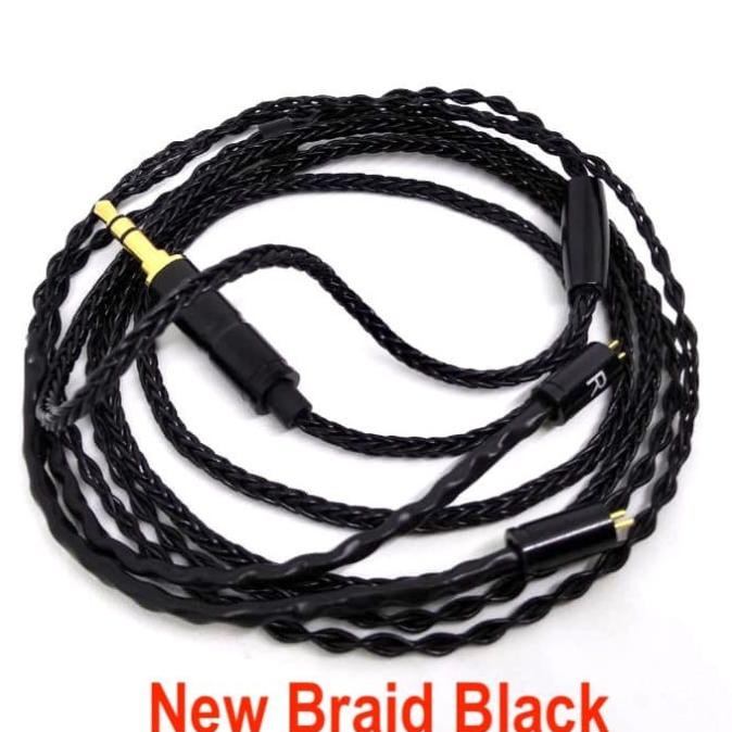 Jual High End 8 Braid 2 Pin 0.75 0.78mm TF10 Westone TFZ KZ Upgrade ...