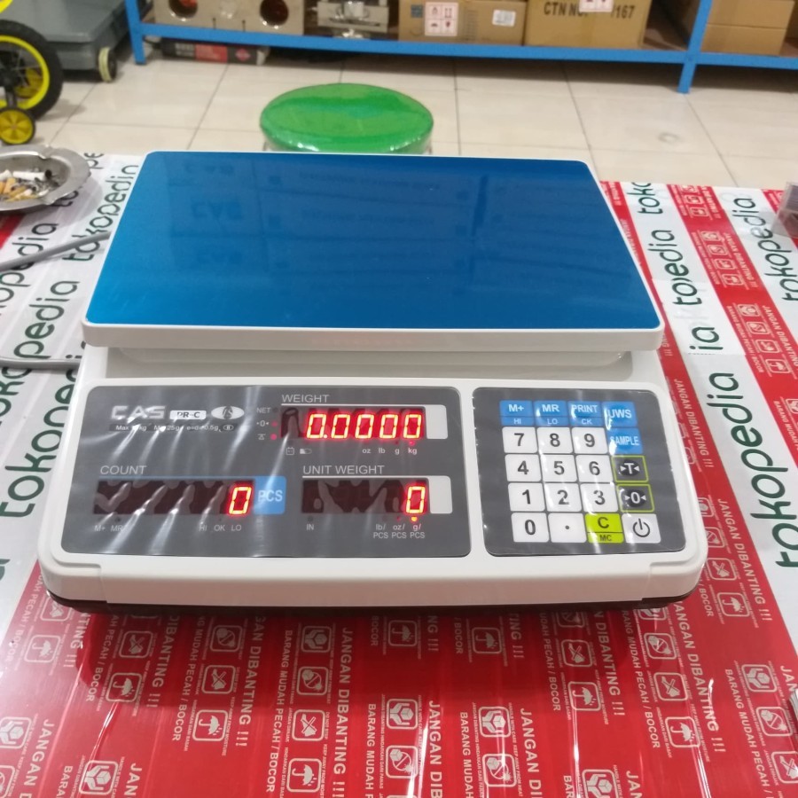 Jual Timbangan digital COUNTING SCALE CAS PR-C CAP 6Kg/0.2gr | Shopee Indonesia