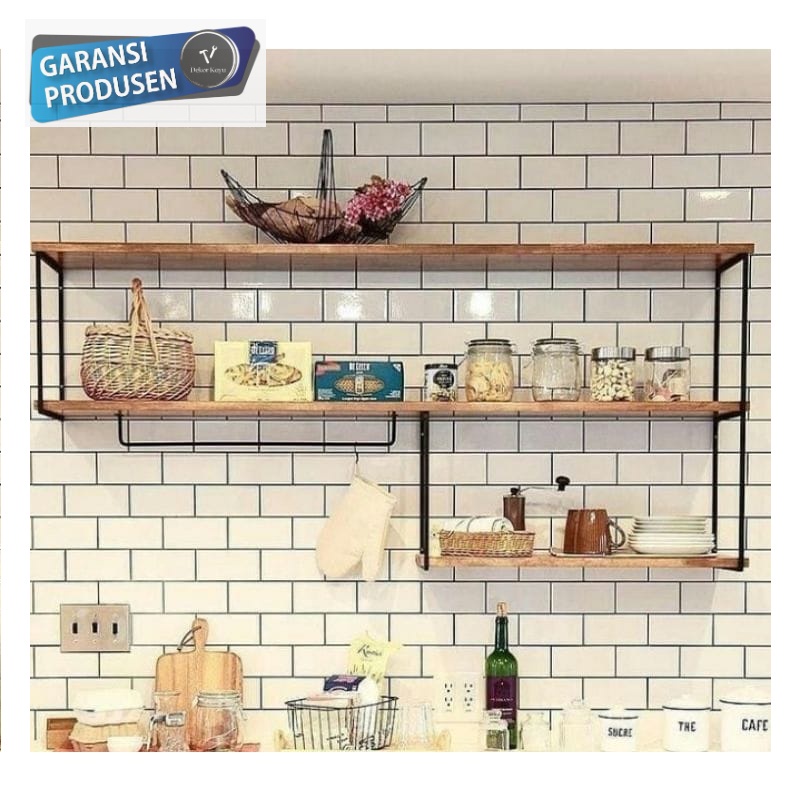 Jual Kitchen Set / Rak Bumbu Dapur lebar 3 susun Serbaguna lebar 10 cm ...