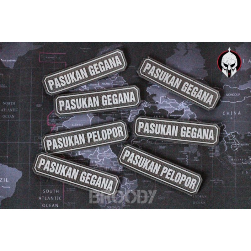 Jual BROODY - Patch Rubber Pasukan Gegana & Pasukan Pelopor | Shopee ...